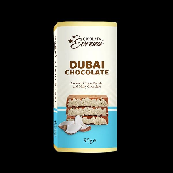 Dubai Sjokolade - Eksklusiv Nytelse - Fandrops
